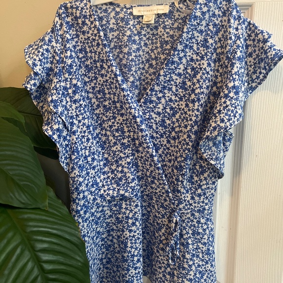 Monteau | Tops | Monteau La Blouse | Poshmark